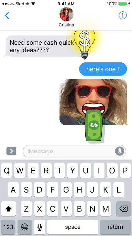 Animated Money Stickers by Utopiapps