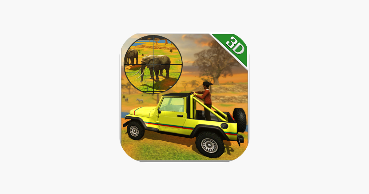 ‎Wildlife Jeep Safari Simulator & Animal Hunter Sim on the App Store
