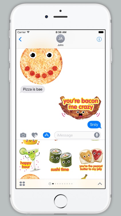 Snack Attack Sticker Pack by AGKidZone