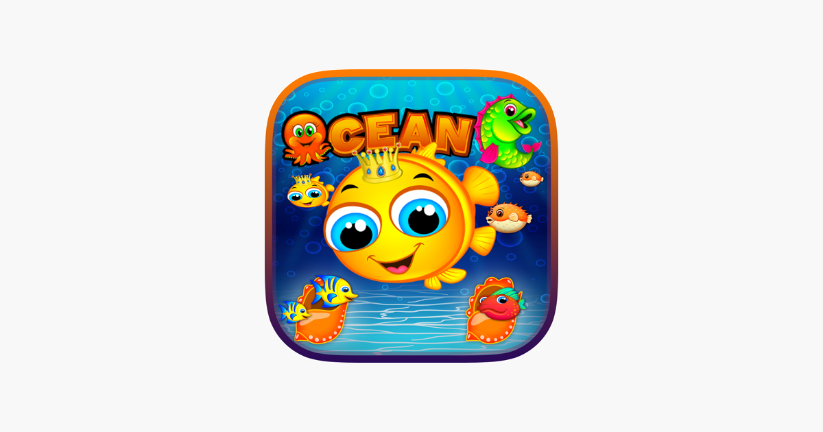 ‎Ocean Fish Mania - Best Ocean Blast Match 3 Game on the App Store