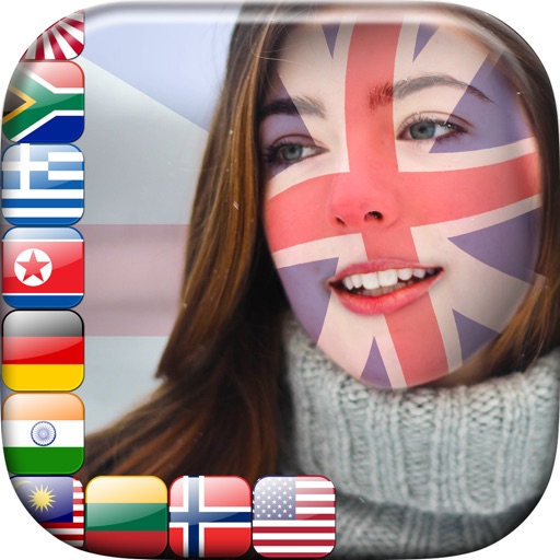 Flag on Face Photo Editor - Put Colors of National Flags on Profile ...