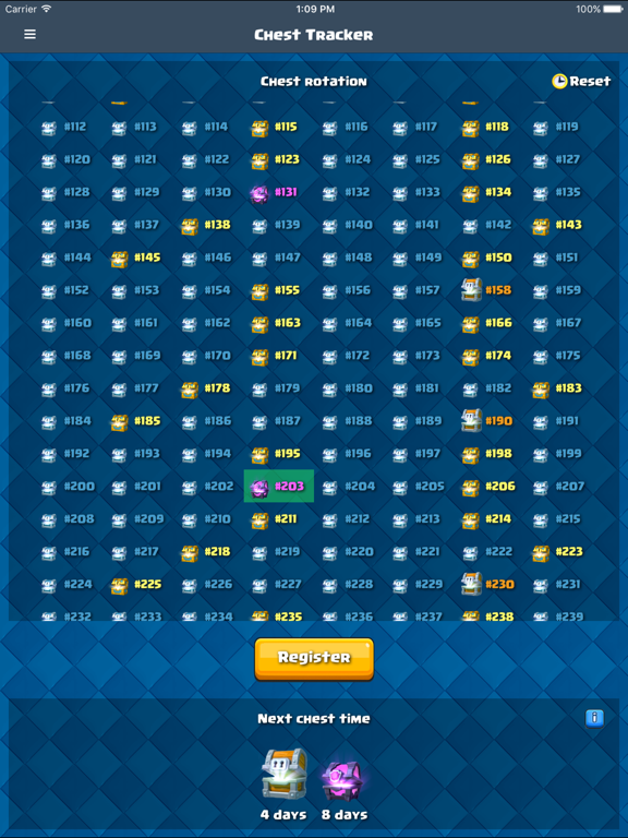 Télécharger Chest Tracker pour iPhone / iPad sur l'App Store (Utilitaires)