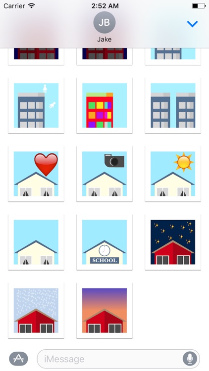 Roof Hopping Emojis by Logical Nonsense, LLC