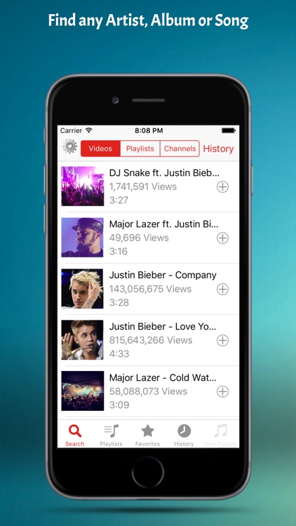 iPlay TUBE Free -Music Player & Playlist Manager by Smart Apps Studio