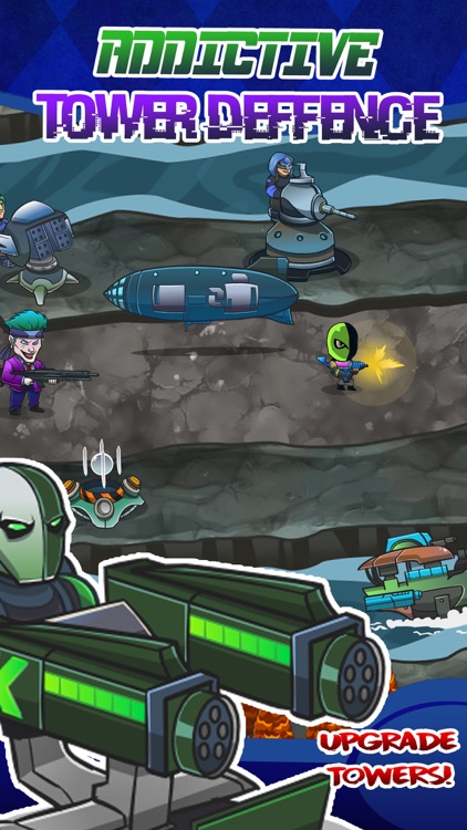 Super-Hero TD Squad – Tower Defence Games for Pro by Portia Co