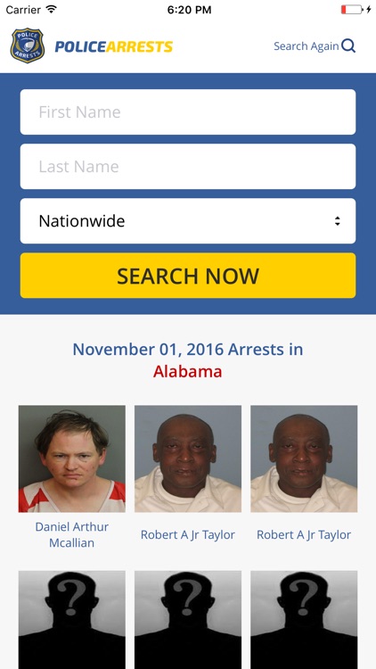 PoliceArrests - Arrest Records and Mugshots by Infopay