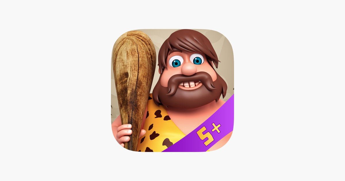 ‎App Store에서 제공하는 Caveman Kids Math 3