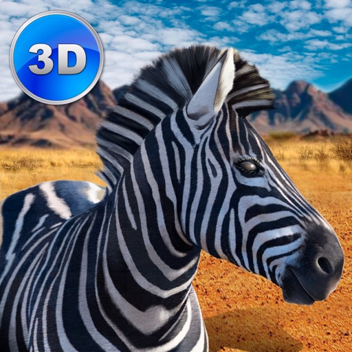 Zebra Simulator 3D Full - African Horse Survival by Andrew Kudrin
