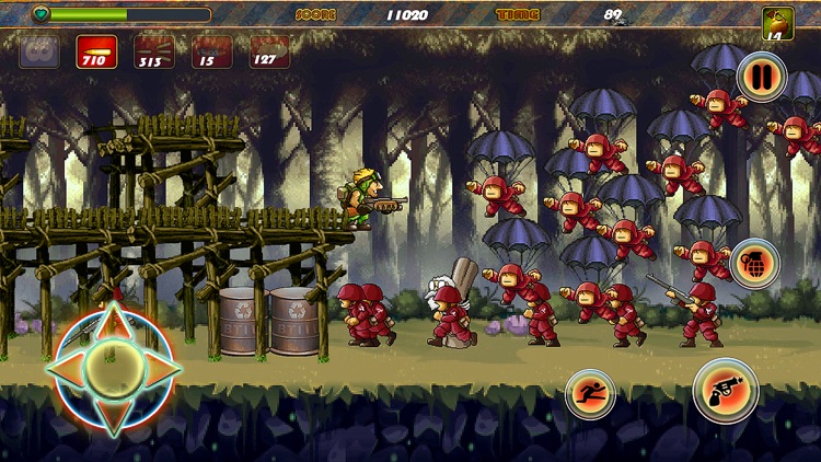 Classic Metal Contra Rambo Soldier by Le Duc Cuong