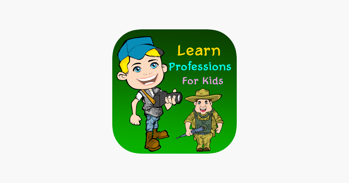 ‎Learn Occupations - Professions learning For Kids on the App Store