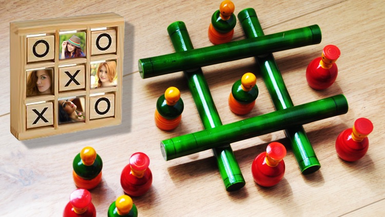 Tic Tac Toe photo frame editor:Photo collage frame by jitendra khunt