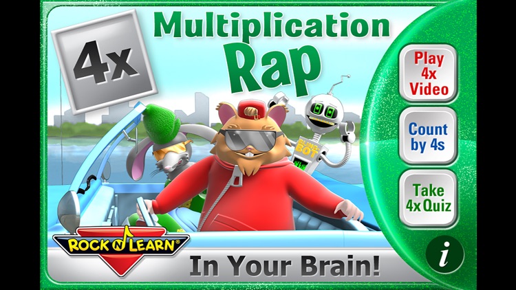 Multiplication Rap 4x by Rock 'N Learn, Inc.