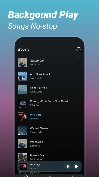 Offline Mp3 Music- Boosly by Rene Anthes