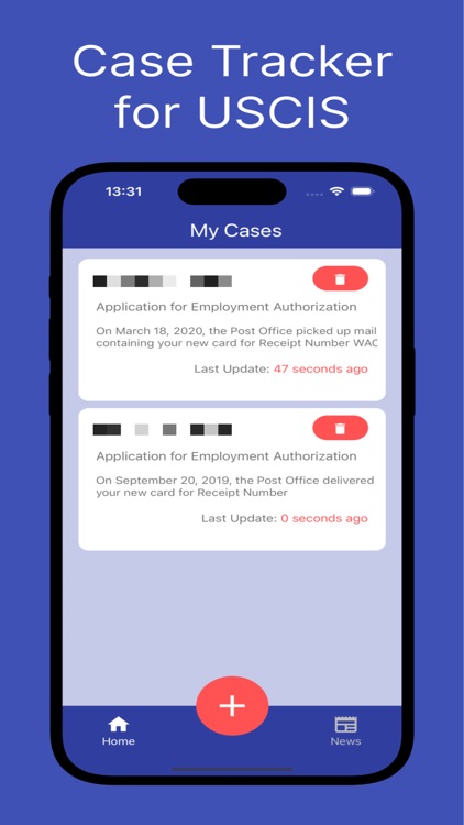 USCIS Status Case Tracker by Aadnan Basar