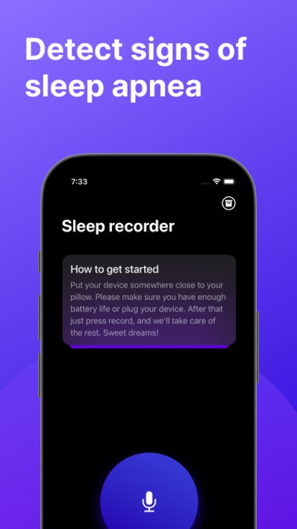 Simple Sleep Recorder by Tobias Helsing