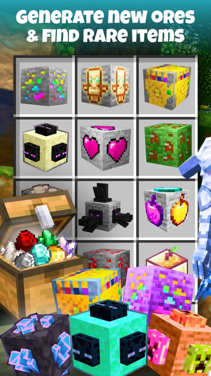 Custom Ores Mods for Minecraft by Olha Pavlenko