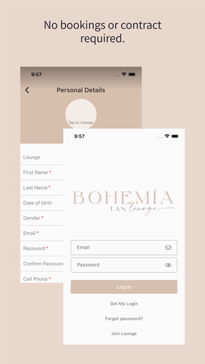 Bohemia Tan Lounge by Treshna Enterprises