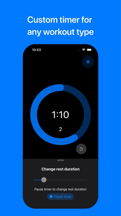 Restrr - Gym Rest Timer by Matija Gunther