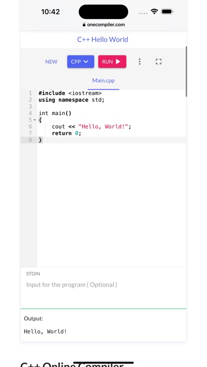 C++ Tutorial by Jayotsanaben Hadiya