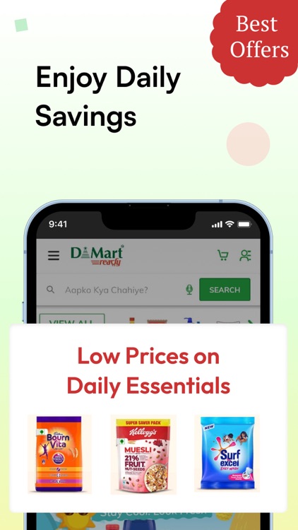 DMart Ready Online Grocery App by Avenue E-Commerce Ltd.