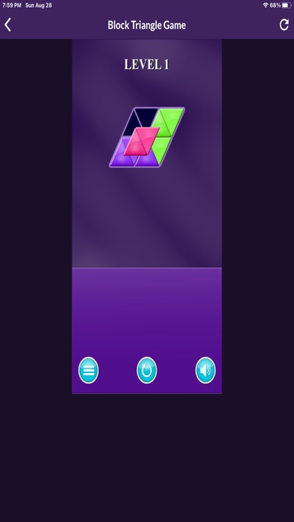 Triangle Block Puzzle Tangram by Christopher Wilson