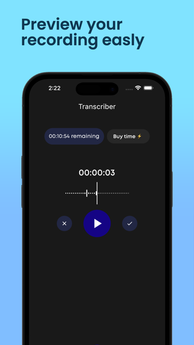 Transcribe AI Voice to Text for iPhone - Free App Download