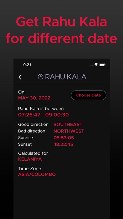 Rahu Kala by Gishan Networks (Private) Limited