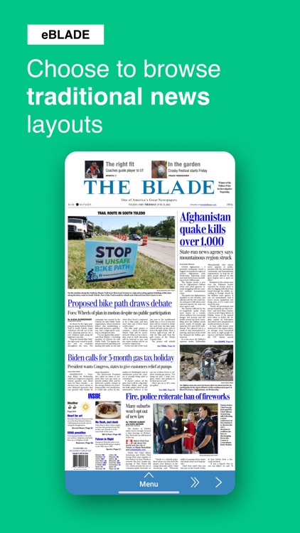 THE BLADE by Toledo Blade