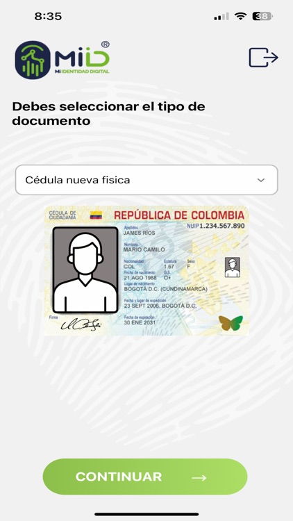 MiiD - Mi Identidad Digital by Bytte