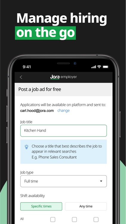 Jora Employer - Hiring App by Jobseeker