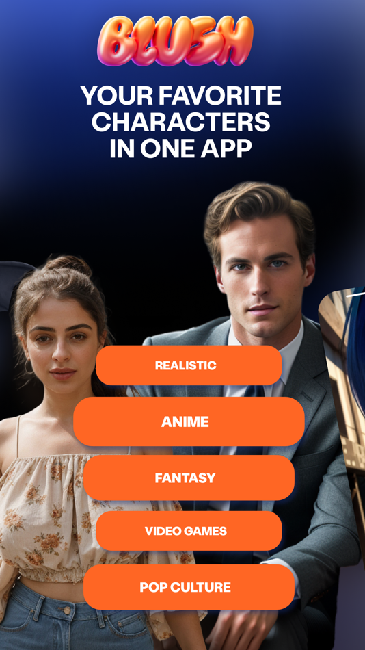 Blush: AI Dating Simulator (by Endura LLC) - (iOS Apps) — AppAgg