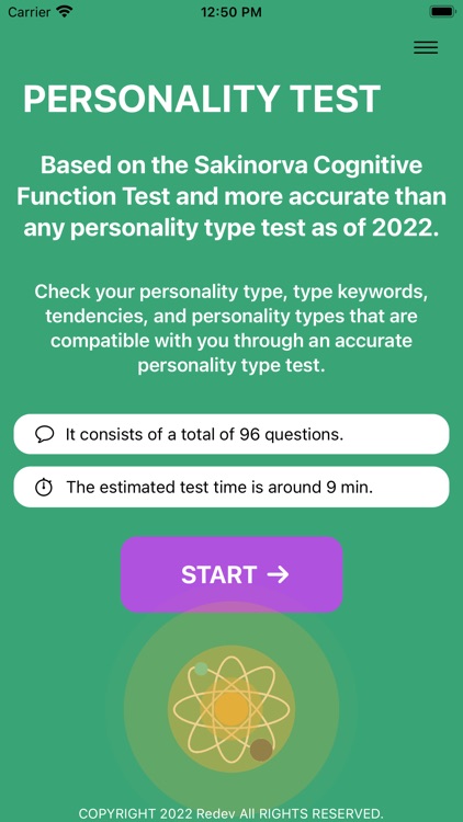 16 Personalities Test by YONG JIN KIM