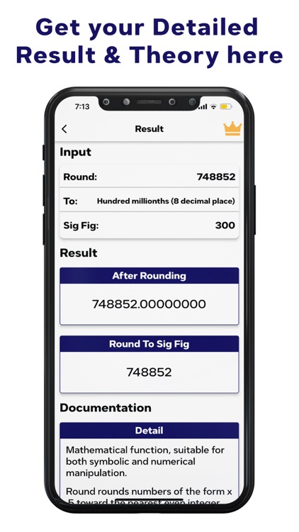 Rounding Calculator by talha rehman