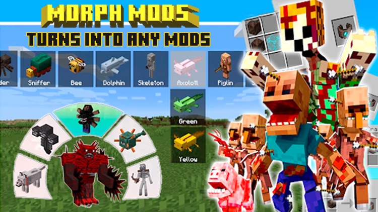 MCPE MORPH MODS FOR MINECRAFT by TRAN THI THUY DUONG