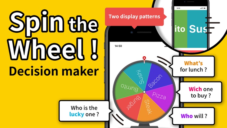 Spin The Wheel: Decision Maker by Permission Inc.