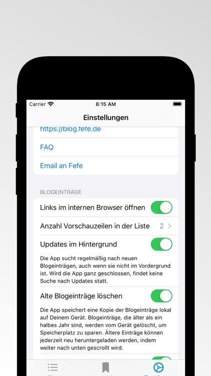 Fefe Blog Reader by Olaf Neumann