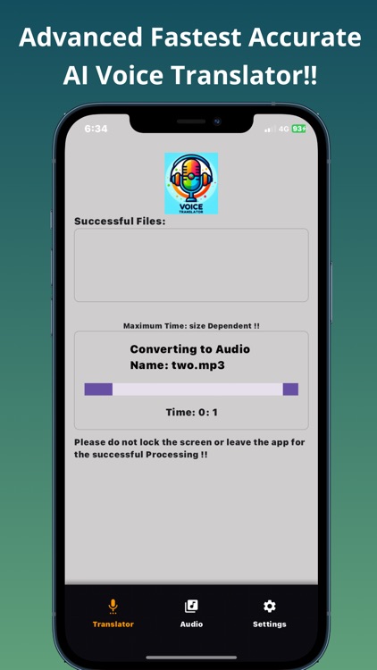 Voice Translator :AI Converter by Rajaram Bhaskaran