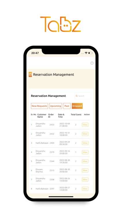 Tabz Restaurant Partner by Tabz Information Technology Company L.L.C