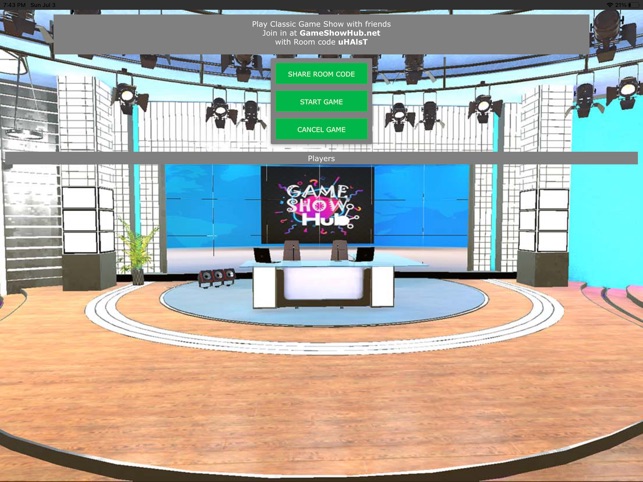 Vintage Game Show Set Design
