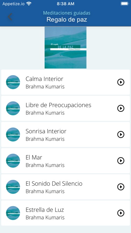 MeditApp by Brahma Kumaris Latinoamérica
