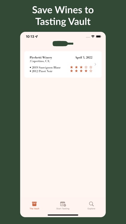 Tasting Vault: Wine Tracker by Jennifer Bush