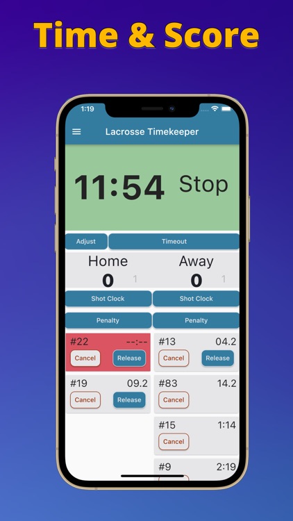 Lacrosse Timer (Lax) by Brad Evans