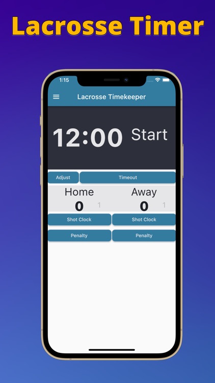 Lacrosse Timer (Lax) by Brad Evans