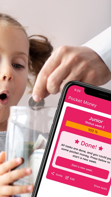 Pocket Money - my allowance by Guribye Design