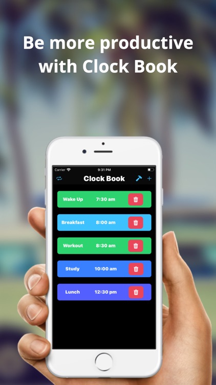 Daily Clock Book by Dylan Riffle