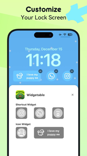 Widgetable for iPhone - APP DOWNLOAD