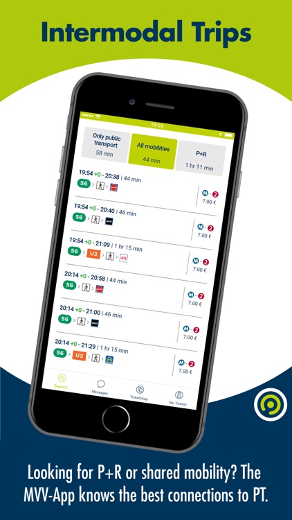 MVV-App by Muenchner Verkehrs- und Tarifverbund Gesellschaft mit ...