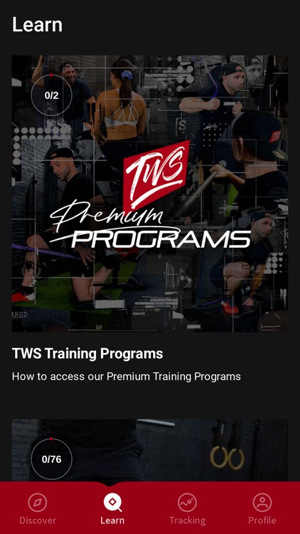 TWS Training by Scott Bailey