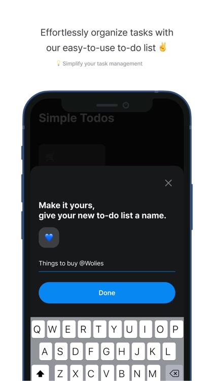 SimpleToDo - Create Easy Todo by HoJin Lee