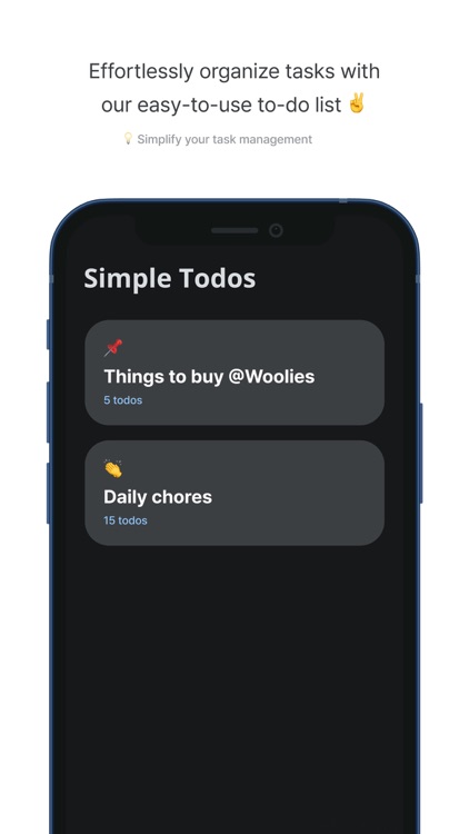 SimpleToDo - Create Easy Todo by HoJin Lee